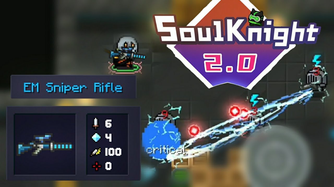 Soul Knight *NEW* EM Sniper Rifle Gameplay! - YouTube