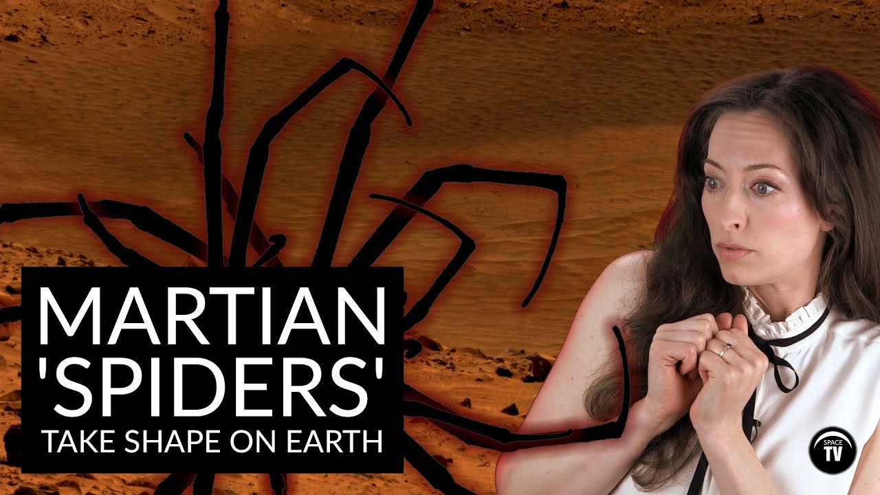 Martian 'Spiders' take shape on Earth for first time - YouTube