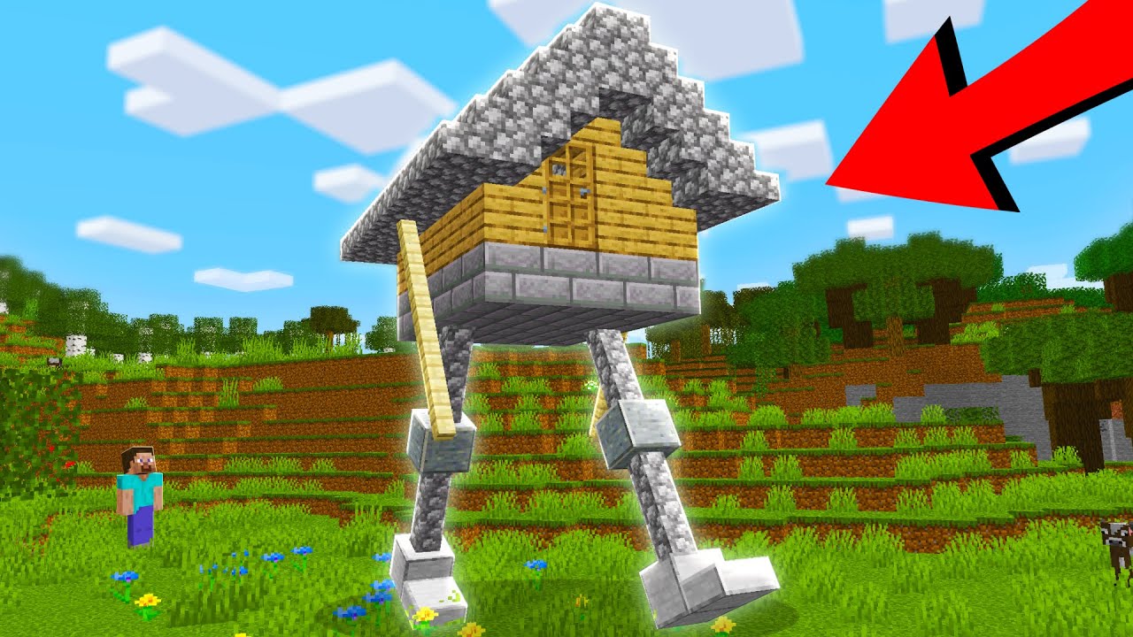 So I Built a Cursed House in Minecraft.. - YouTube