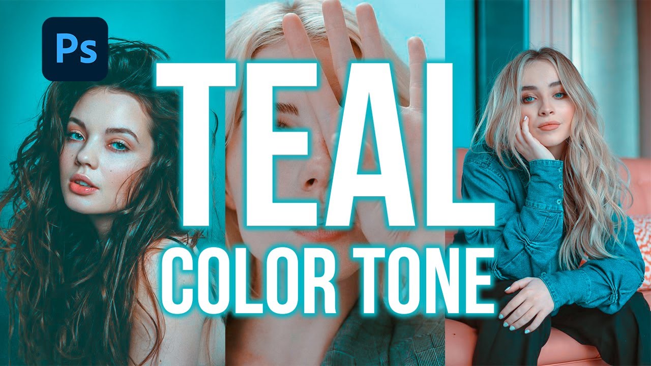 TUTORIAL TEAL COLOR GRADING DENGAN PHOTOSHOP - YouTube