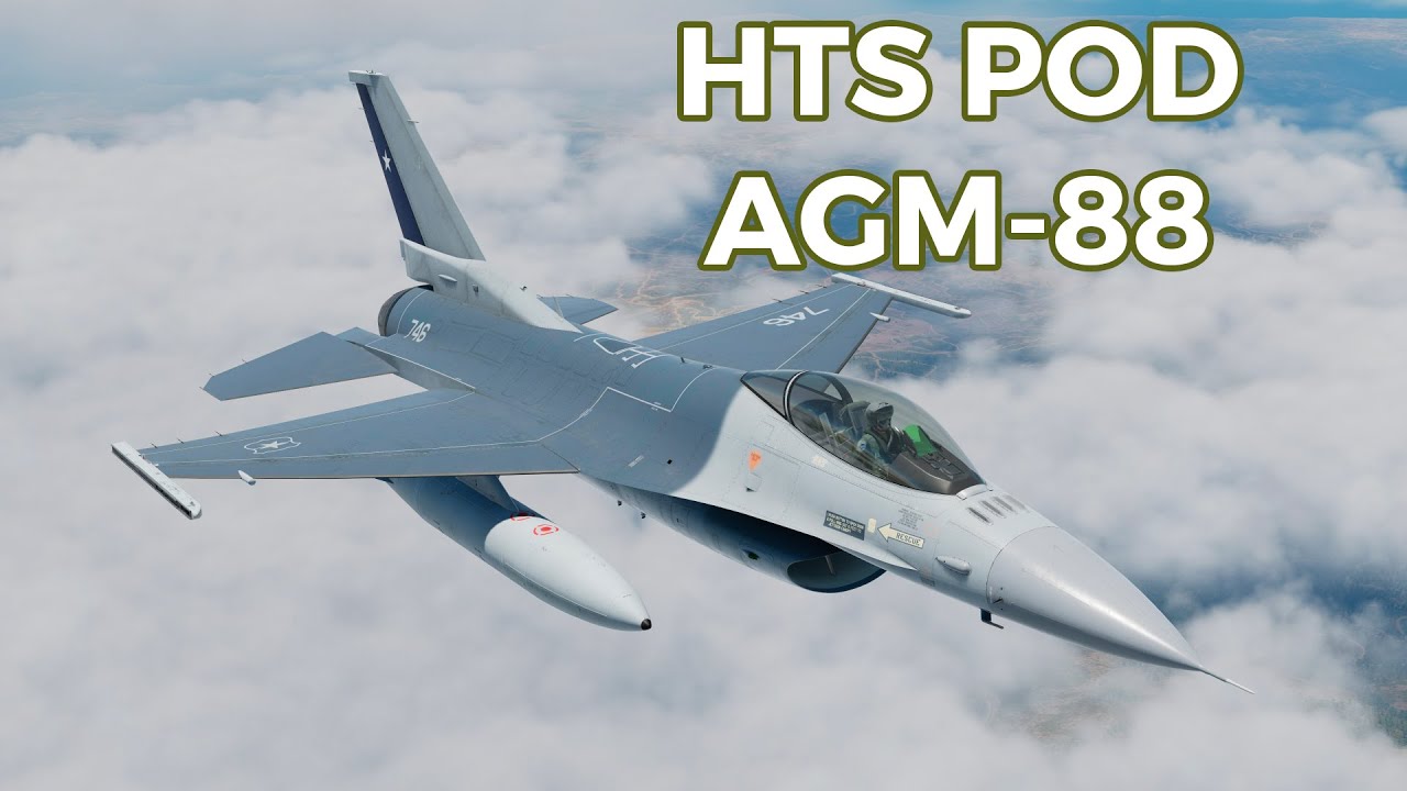 F-16C DCS World | AN/ASQ-213 HTS Pod Tutorial Español - YouTube