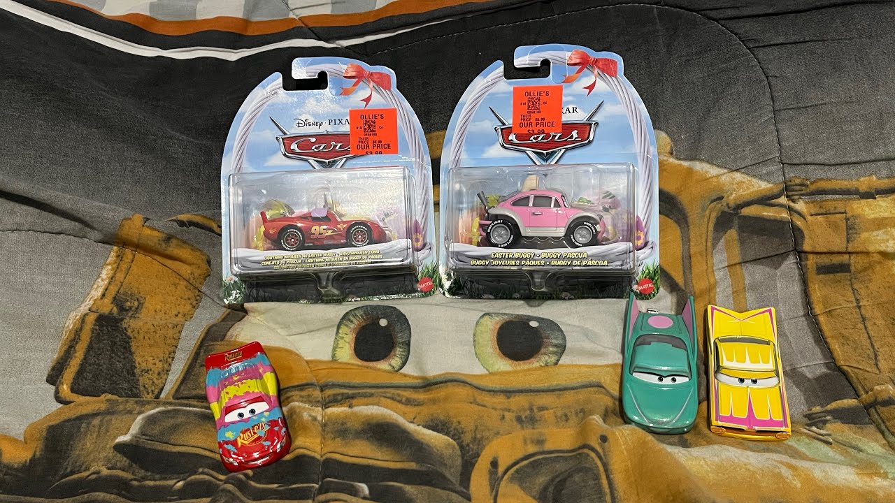 Disney Pixar Cars Mater and the Easter Buggy McQueen as the Easter ...