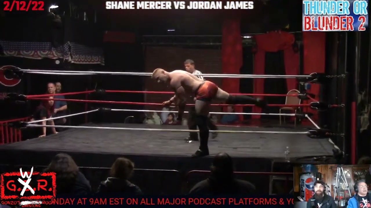 SHANE MERCER VS JORDAN JAMES AT THUNDER OR BLUNDER 2 2/12/22 - YouTube