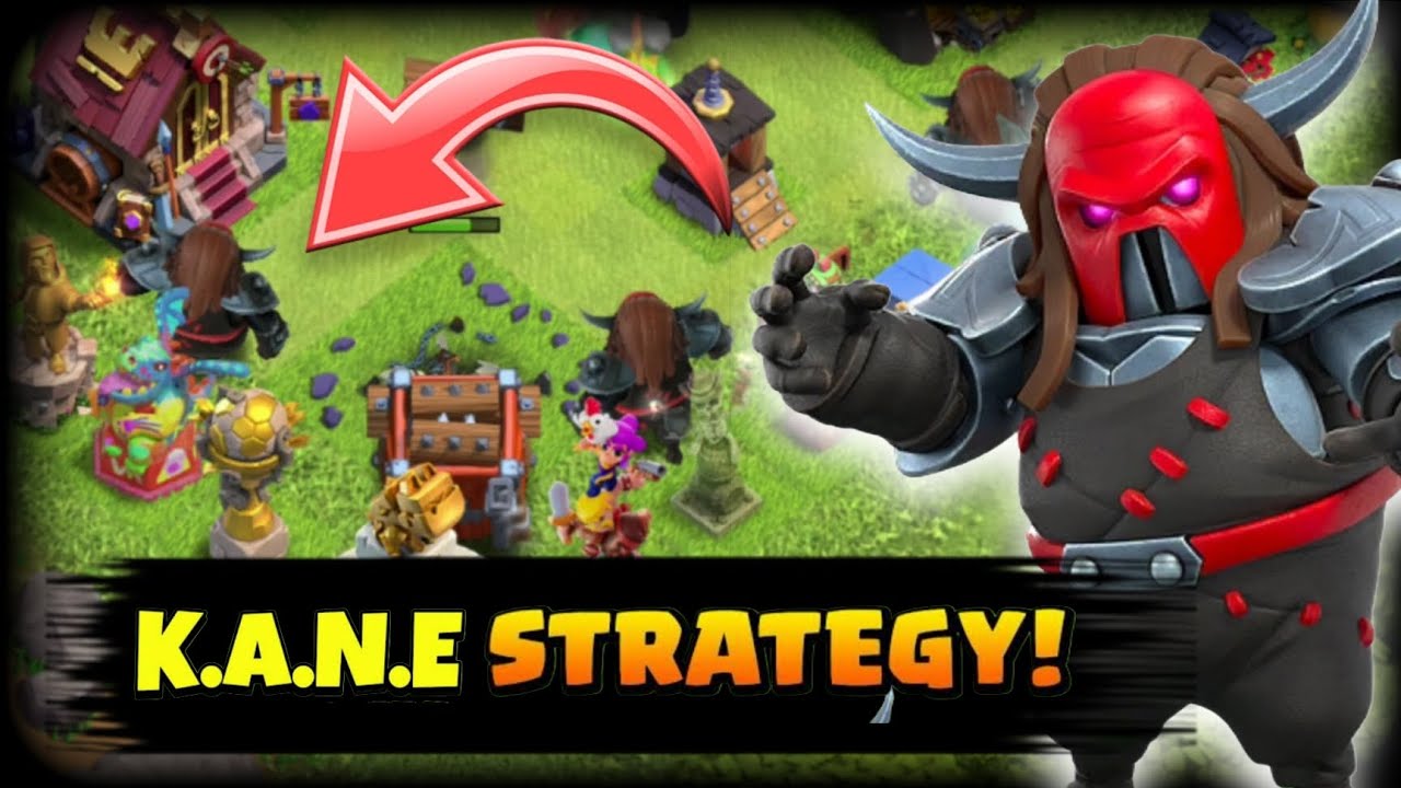 Only 4 KANE destroys the base 🤯 | Clash of Clans | Kane attack strategy ...