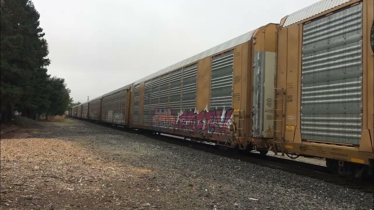 Up 8898 AMICH going through Pleasanton - YouTube