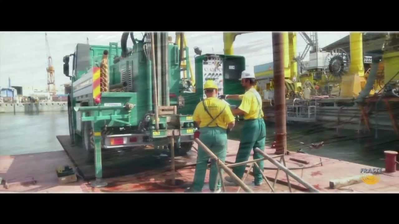 Drill Rig Fraste Multidrill ML - Environmetal drilling at Venice ...