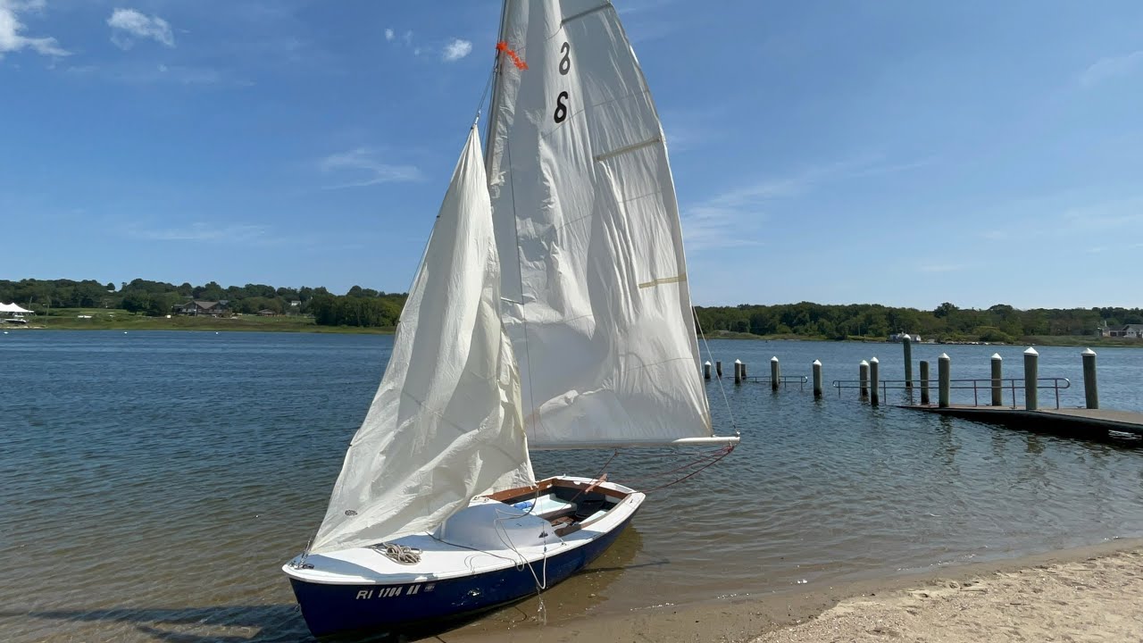 Dinghy sailing | Daysailer beach launch | SV Kuzkuz Ep 48 - YouTube