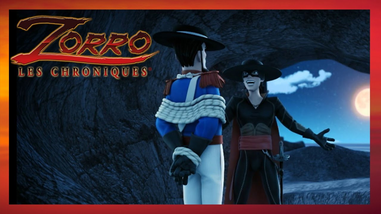 Zorro kidnappe le commandant Monasterio| ZORRO, Le héros masqué - YouTube