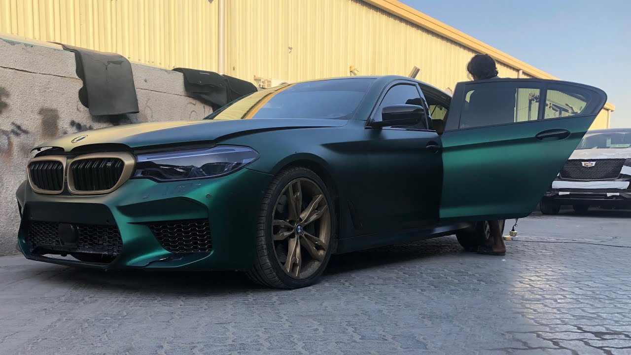 BMW M550 I full removed Stickering 🤯 | The grand cars DXB | review ...