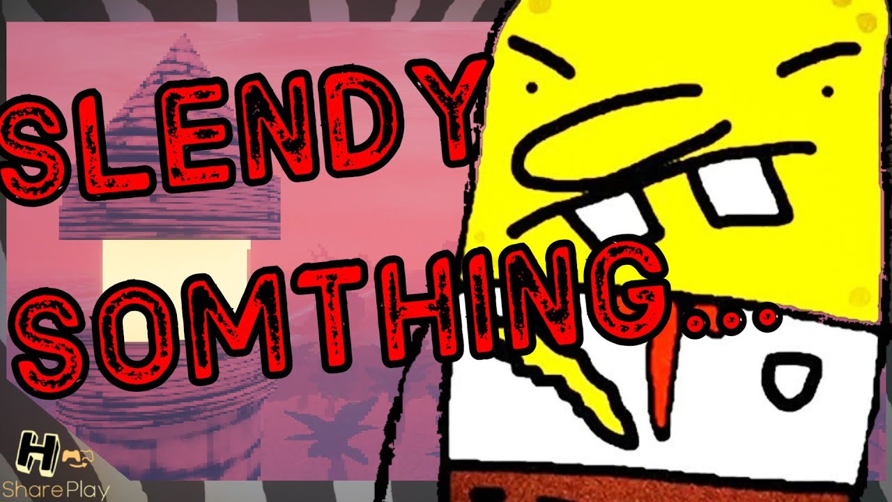 Everyone Is Slender Man - Slendy Something... - YouTube