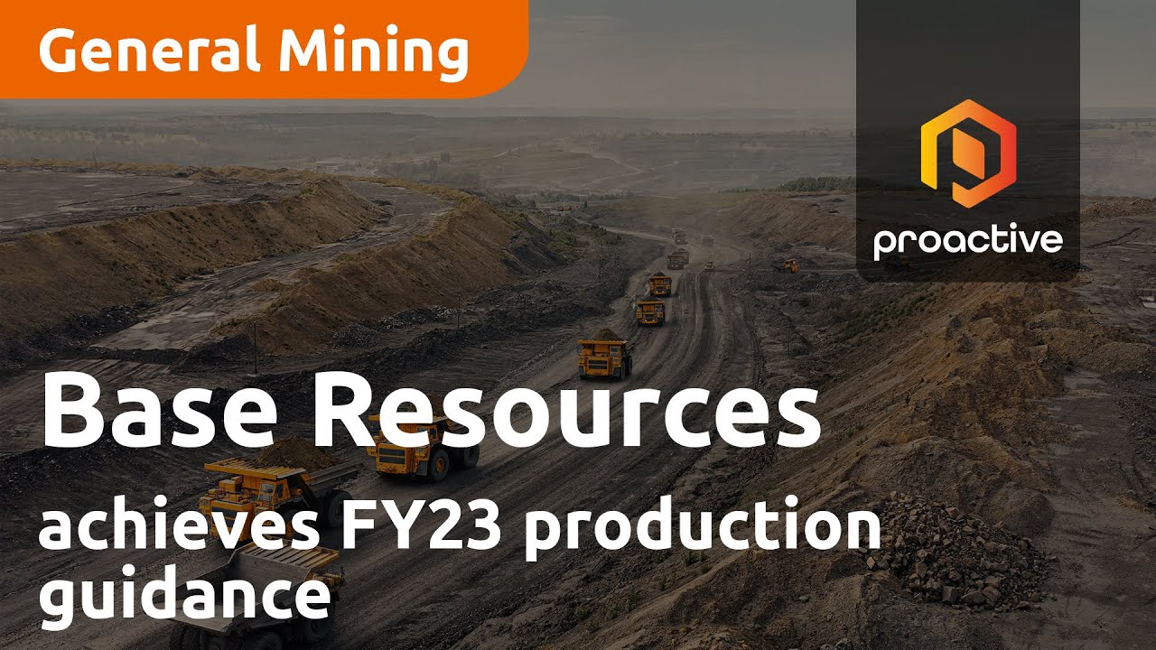 Base Resources achieves FY23 production guidance - YouTube