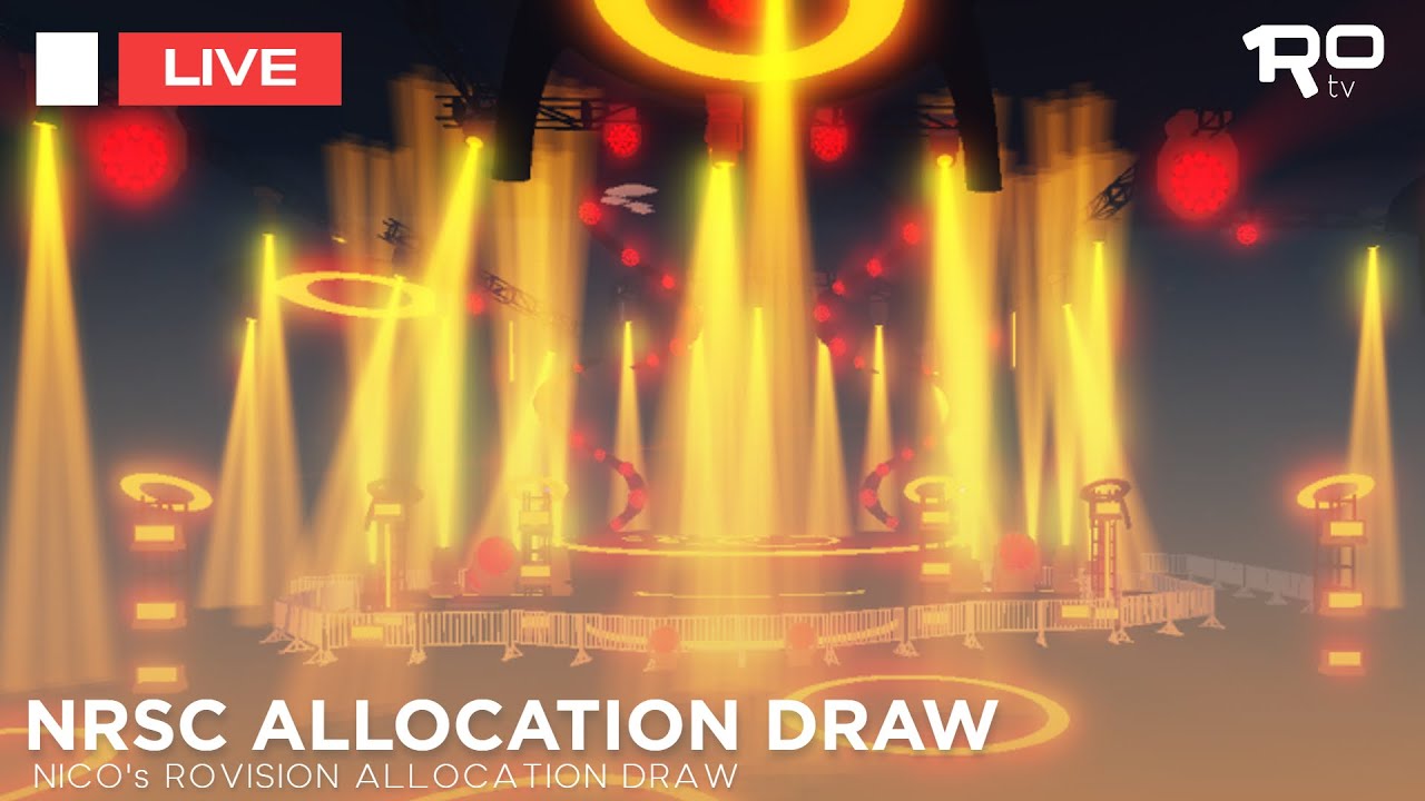 Roblox / Nico's Rovision Allocation Draw / Earthvision - YouTube