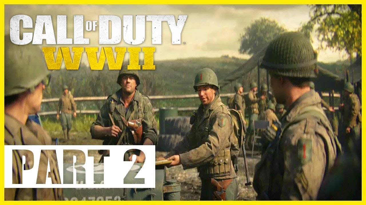 CALL OF DUTY WW2 Walkthrough Gameplay Part 2 - Operation Cobra ...