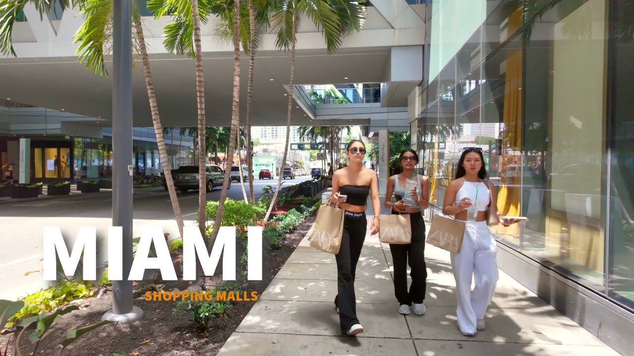 MIAMI'S Most Amazing Shopping Malls You Need to Visit! Walking Tour ...