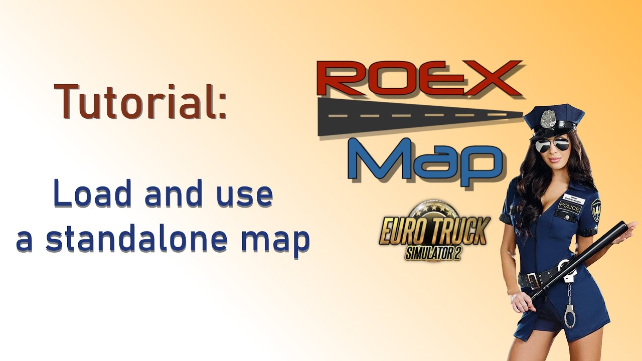 ETS2 Gameplay- Use a standalone map - YouTube