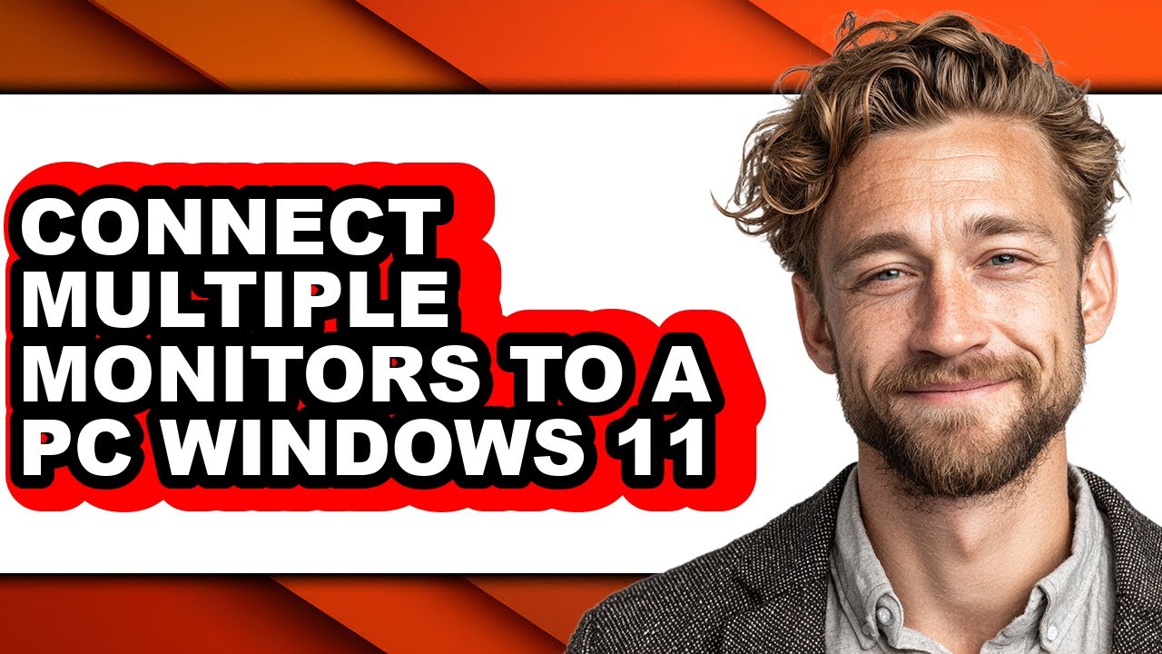 How to Connect Multiple Monitors to a Pc Windows 11 (only Way) - YouTube