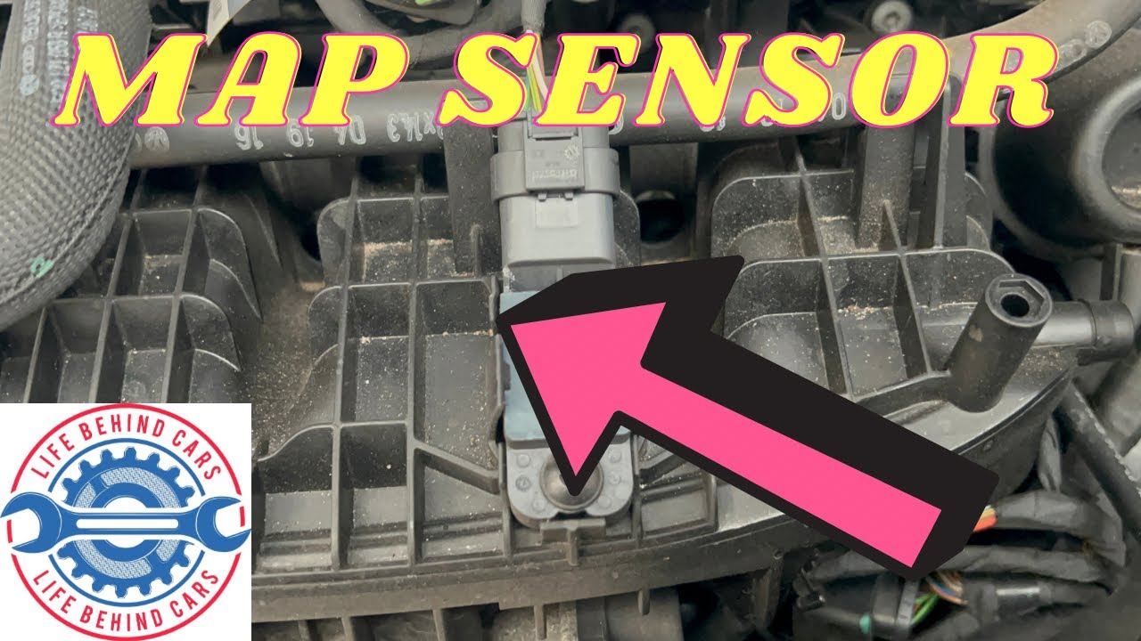 Skoda Octavia VRS Petrol MAP Sensor Location - YouTube
