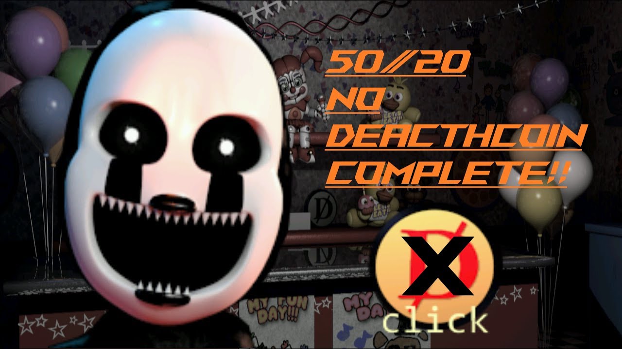 Ultimate Custom Night | 50/20 No Deathcoin Completed!!!!!! - YouTube