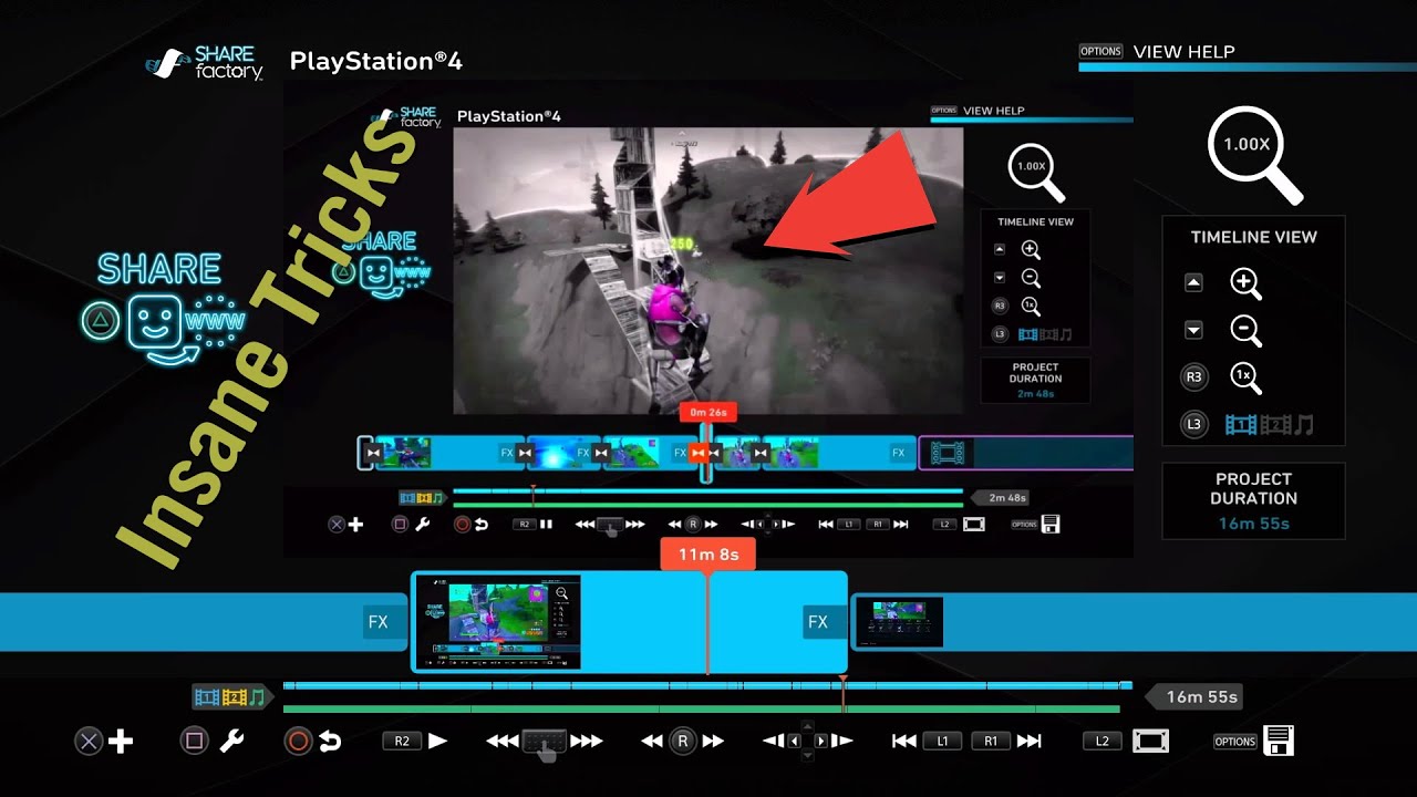 How To Edit Like A Pro On ShareFactory (Tips and Tricks) - YouTube