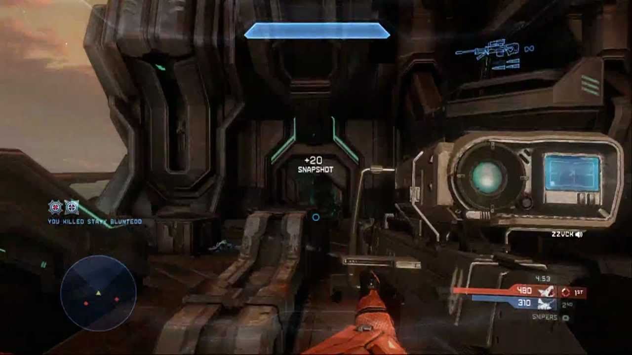 Halo 4: Team Snipers Solace Gameplay [HD] - YouTube