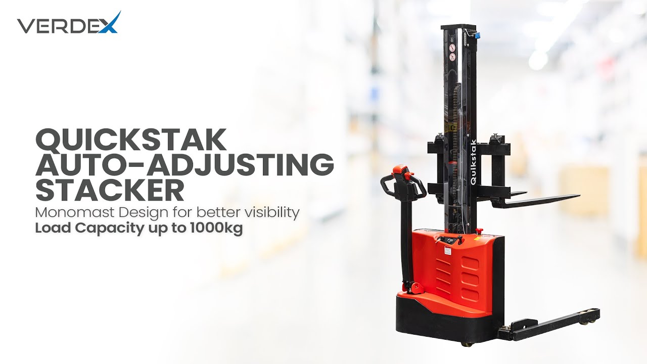 QuikStak Auto-Adjusting Stacker - YouTube