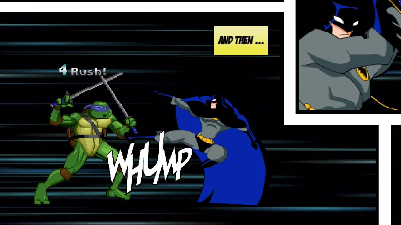 BATMAN VS LEONARDO (MUTANT MAYHEM) - YouTube
