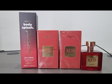 NOVO LANÇAMENTO DA WEPINK PERFUME RED DA VIRGÍNIA FONSECA VALE APENA ...