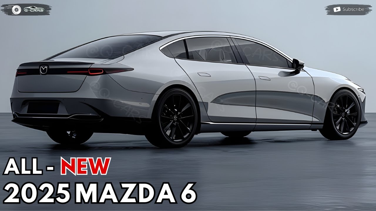 2025 Mazda 6 (Ez-6) Revealed - The Best Version Of EZ-6 For European ...