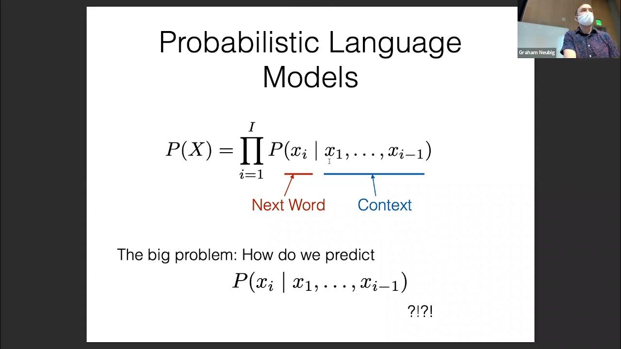 CMU Advanced NLP 2021 (3): Language Modeling and Neural Networks - YouTube