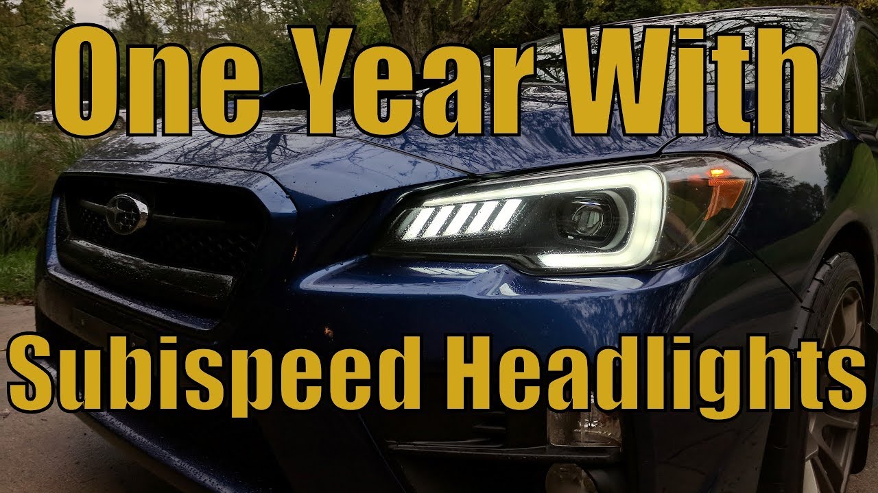 One Year with Subispeed headlights - YouTube