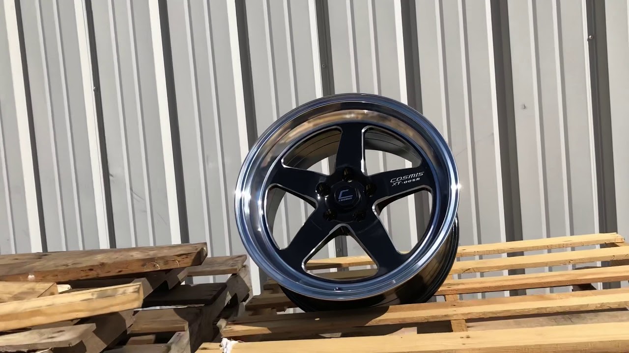 Wheel feature! Cosmis racing wheels xt-005r 18x9 25 offset clears most ...