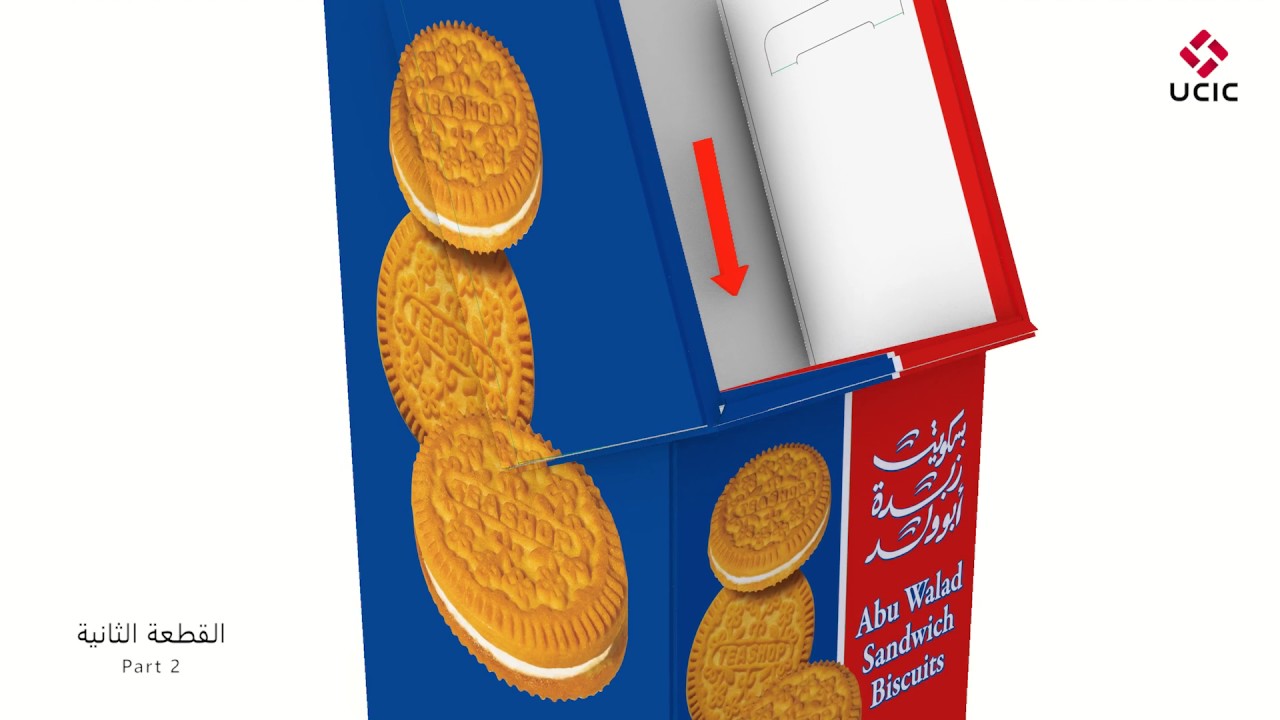 Abu Walad Sandwich Biscuits Stands - Assembling - YouTube