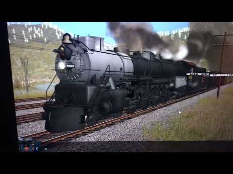 Burlington Route 5632 New river train - YouTube