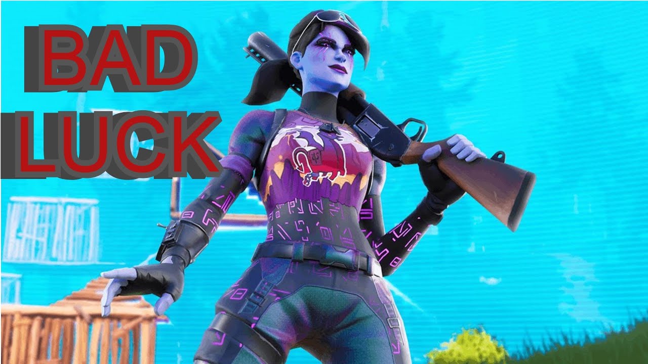 bad luck (fortnite montage) - YouTube