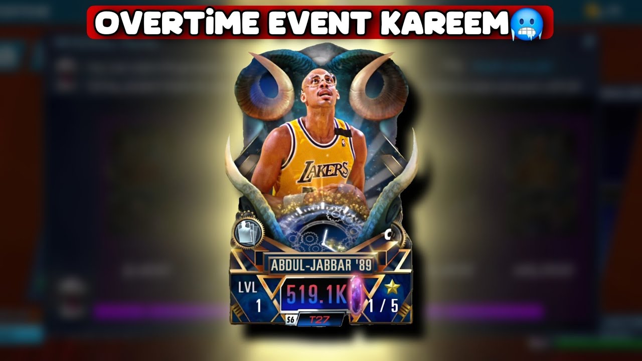 Got Free S6 GOAT Kareem Abdul Jabbar From OVERTIME EVENT & Dwayne Wade ...