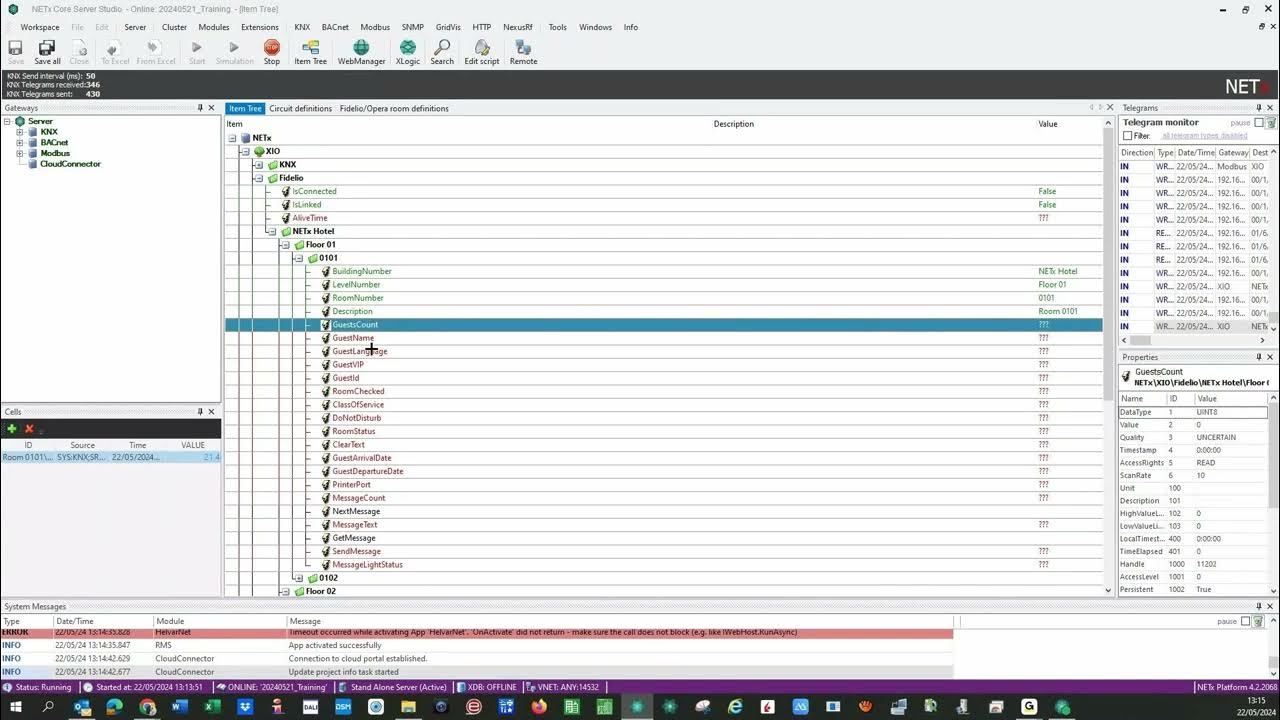 NETx BMS Platform Basic Training - Session 6: Hotel Solution - YouTube