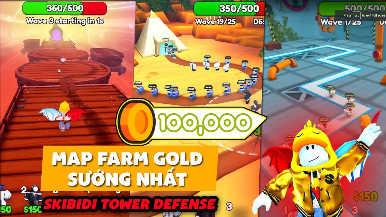 REVIEW ALL MAPS TRONG SKIBIDI TOWER DEFENSE - YouTube