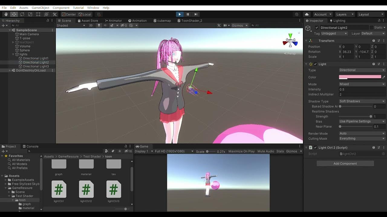 Unity Shadergraph - Toon Shader - YouTube