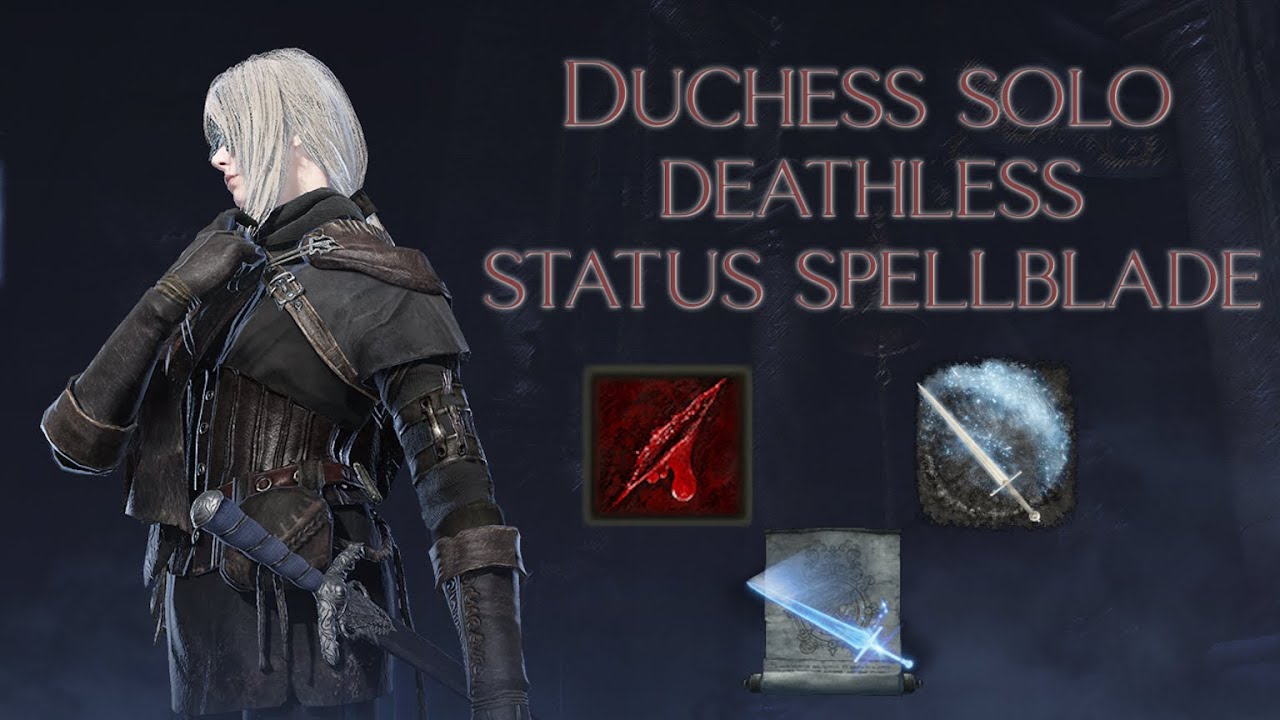 Elden Ring Nightreign - Duchess Status Build - Solo Deathless (Everdark ...