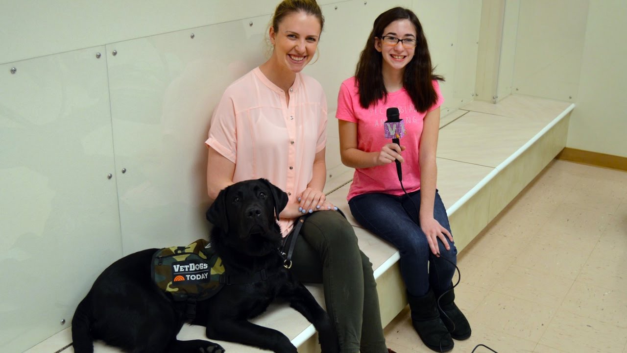 TODAY'S 'Puppy with a Purpose' Charlie and Olivia Poff w/Victoria ...