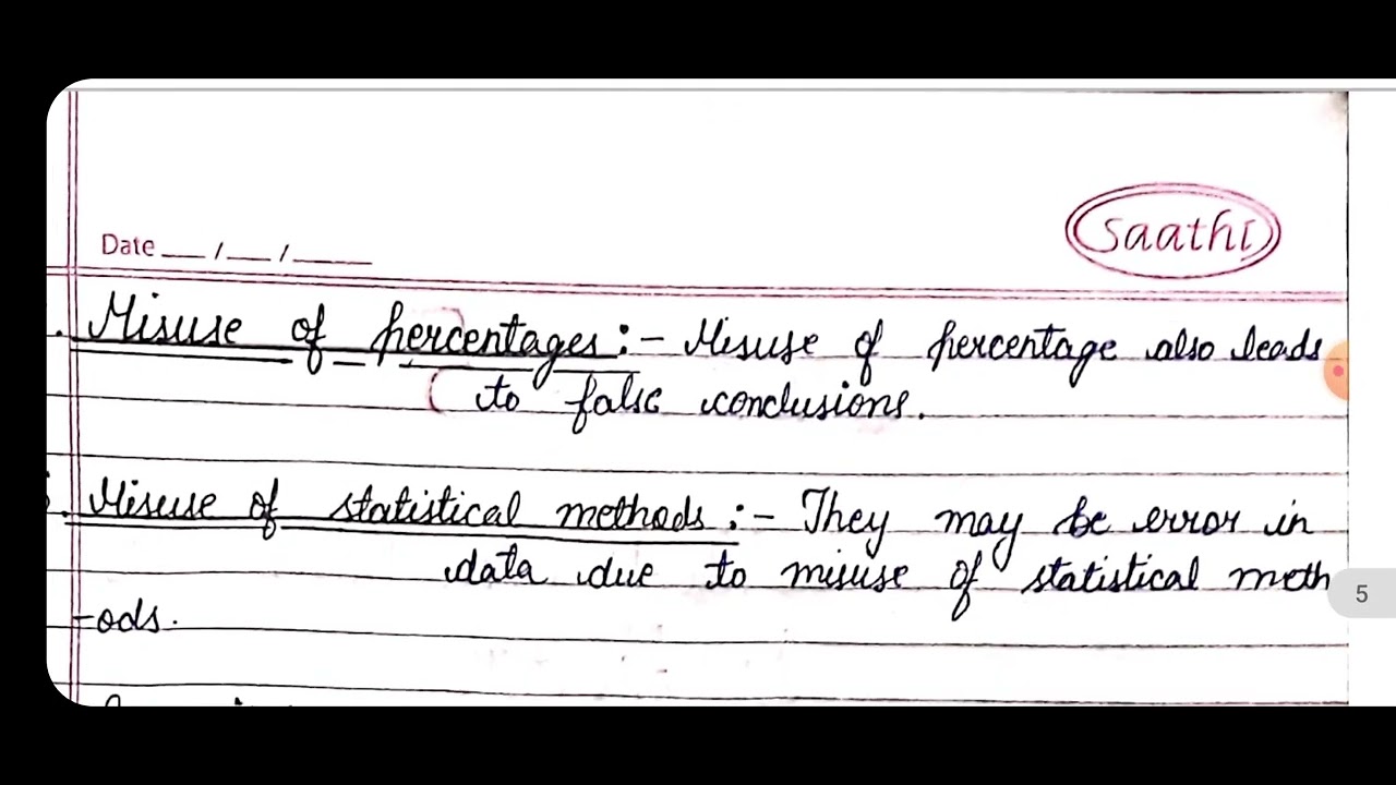 BUSINESS STATISTICS|BASIS OF MUSUSE OF STATISTICAL DATA|CHAPTER-4|PART ...