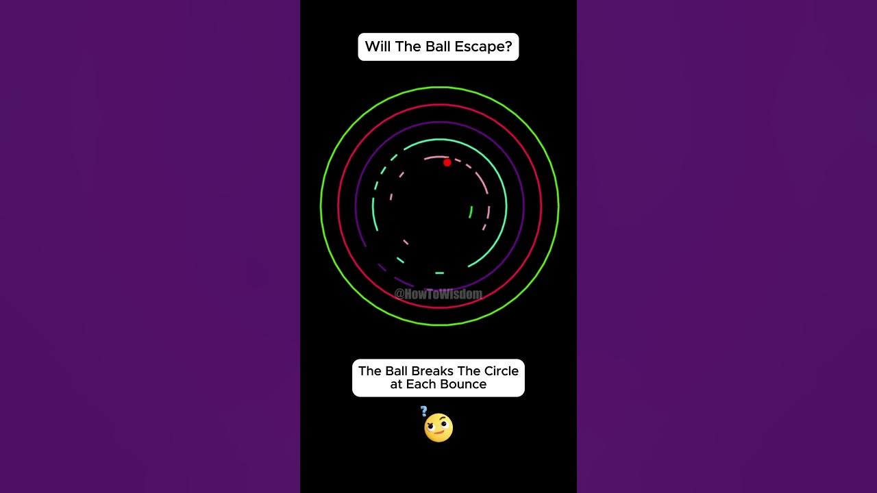 #bouncingballanimation #asmr #adhd #satisfying #simulation #coding #python #animation - YouTube