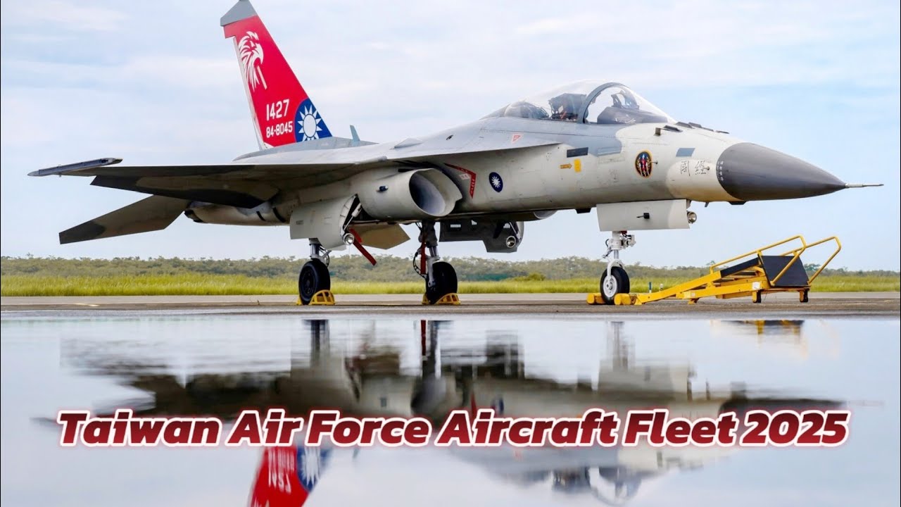Taiwan Air Force Aircraft Fleet 2025 || Tactical Support - YouTube