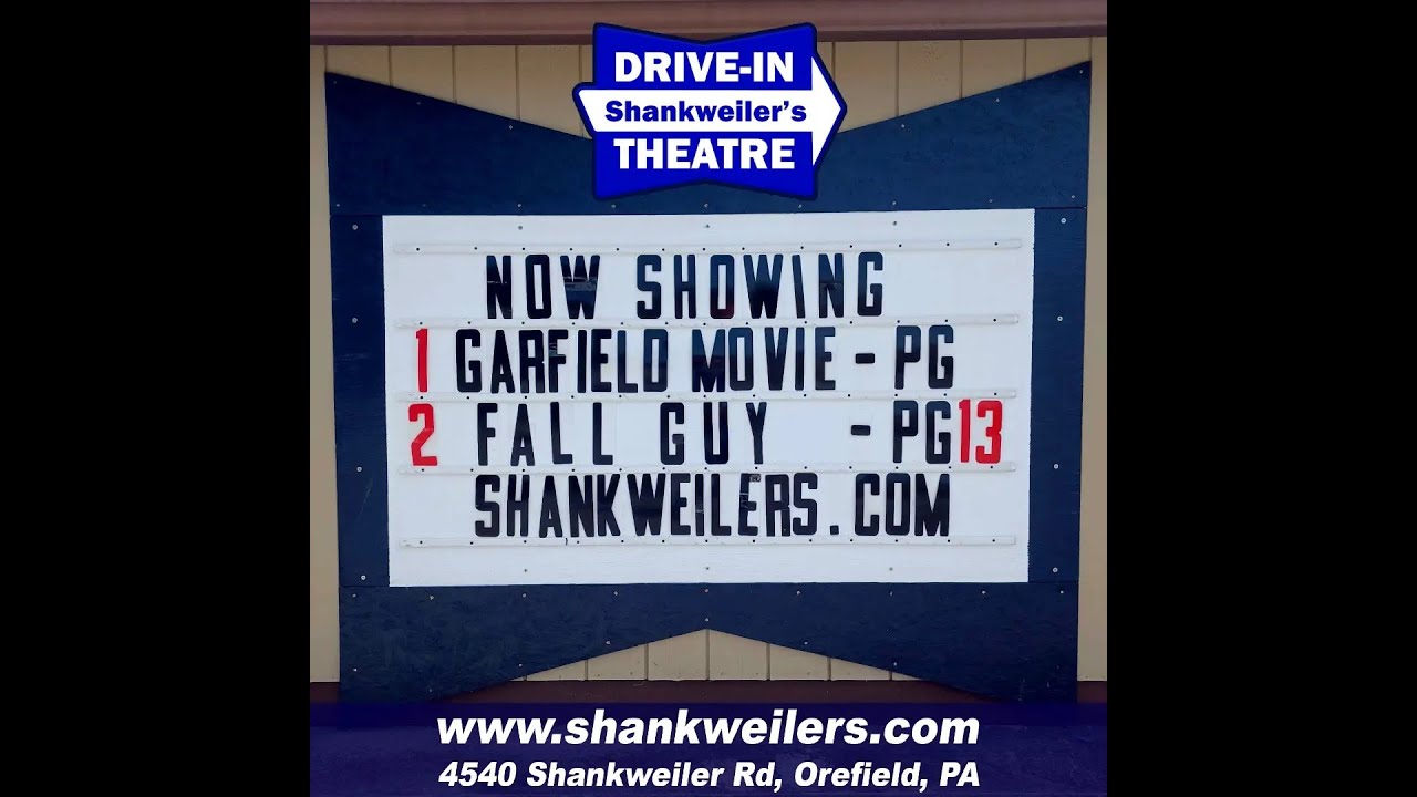 Building a Marquee for Our Drive-In Movie Theater | Shankweiler's Drive ...