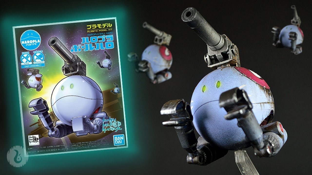 Haropla: Ball Haro | Customize Weathering [0035] - YouTube