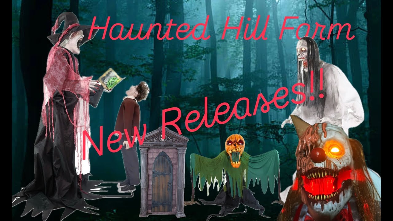 Haunted Hill Farm Animatronics 2025 Are Here! Which One Is Creepiest ...