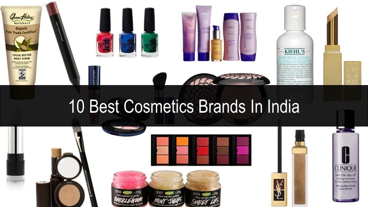 10 Best Cosmetics Brands In India | इंडिया के सबसे बेस्ट Make Up Brand ...