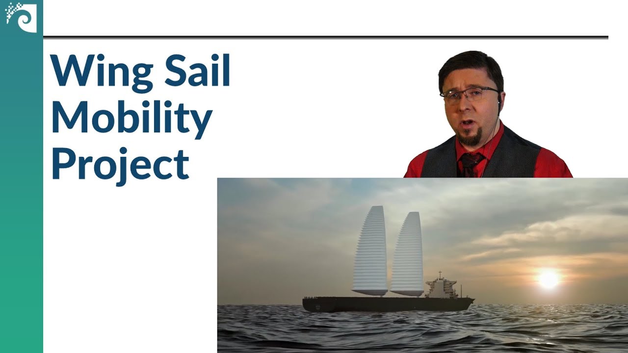 Can Wing Sails Work for Cargo Ships? Wing Sail Mobility Project - YouTube
