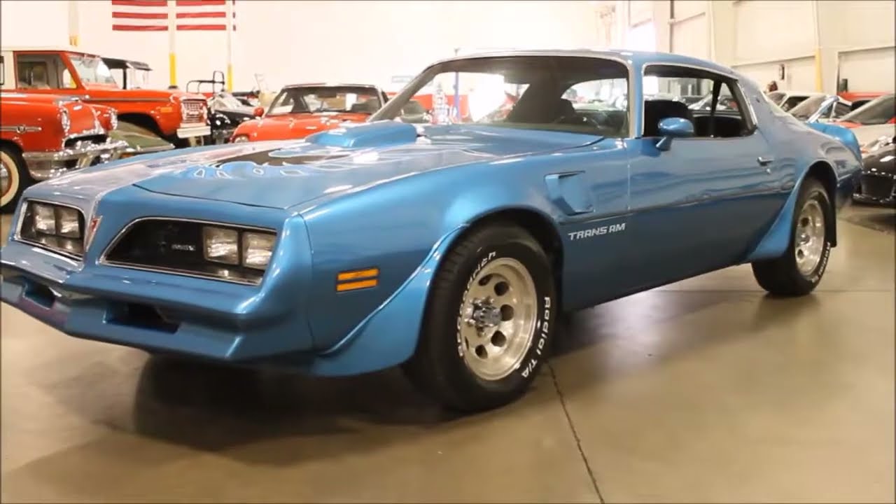 1978 Pontiac Trans Am Blue