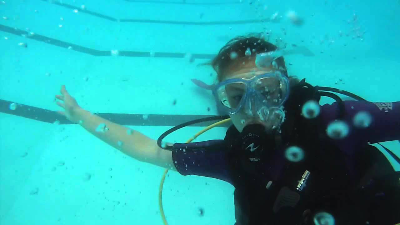 Scuba Pool Party - YouTube